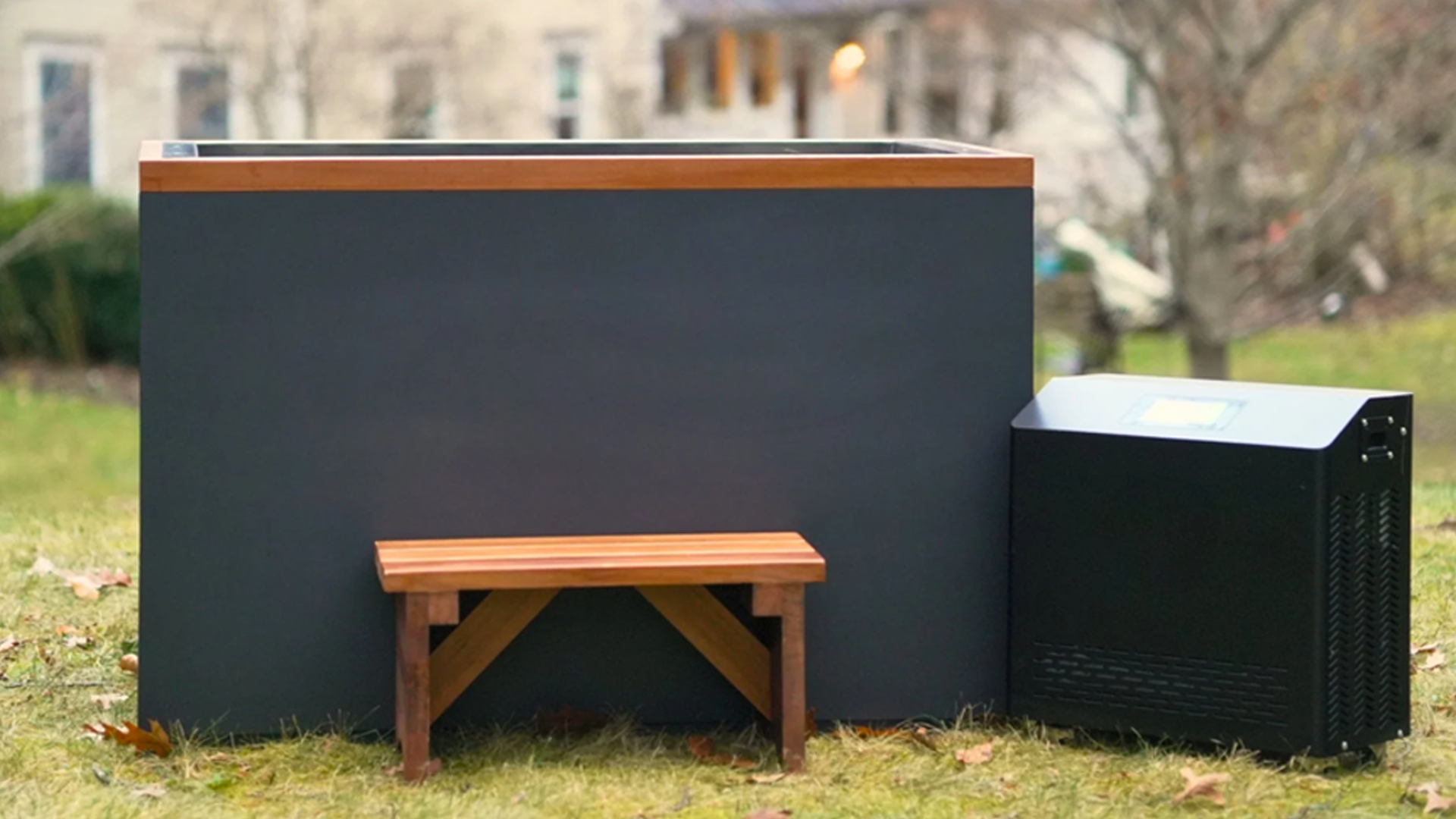 Dynamic Cold Therapy Stainless Steel Cuboid Plunge