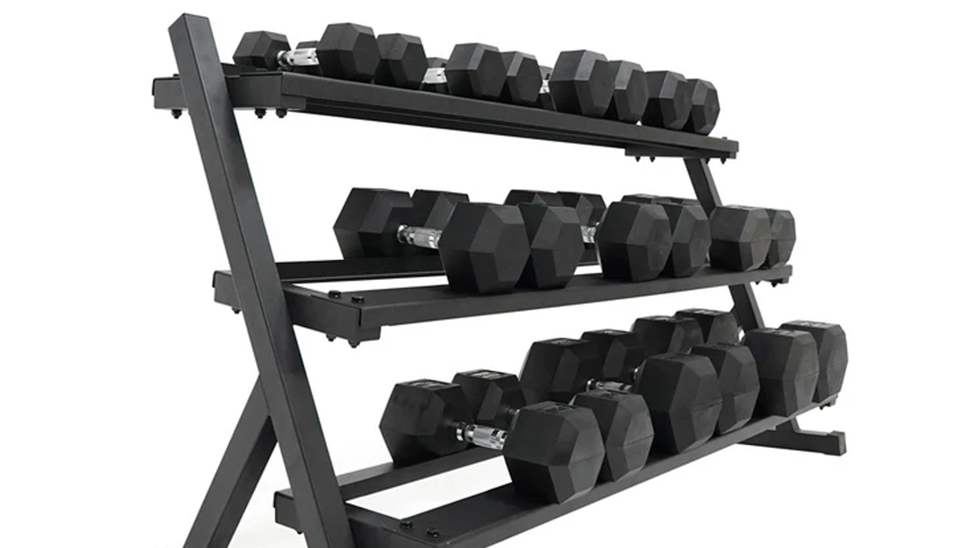 Force USA 3 Tier Dumbbell Rack
