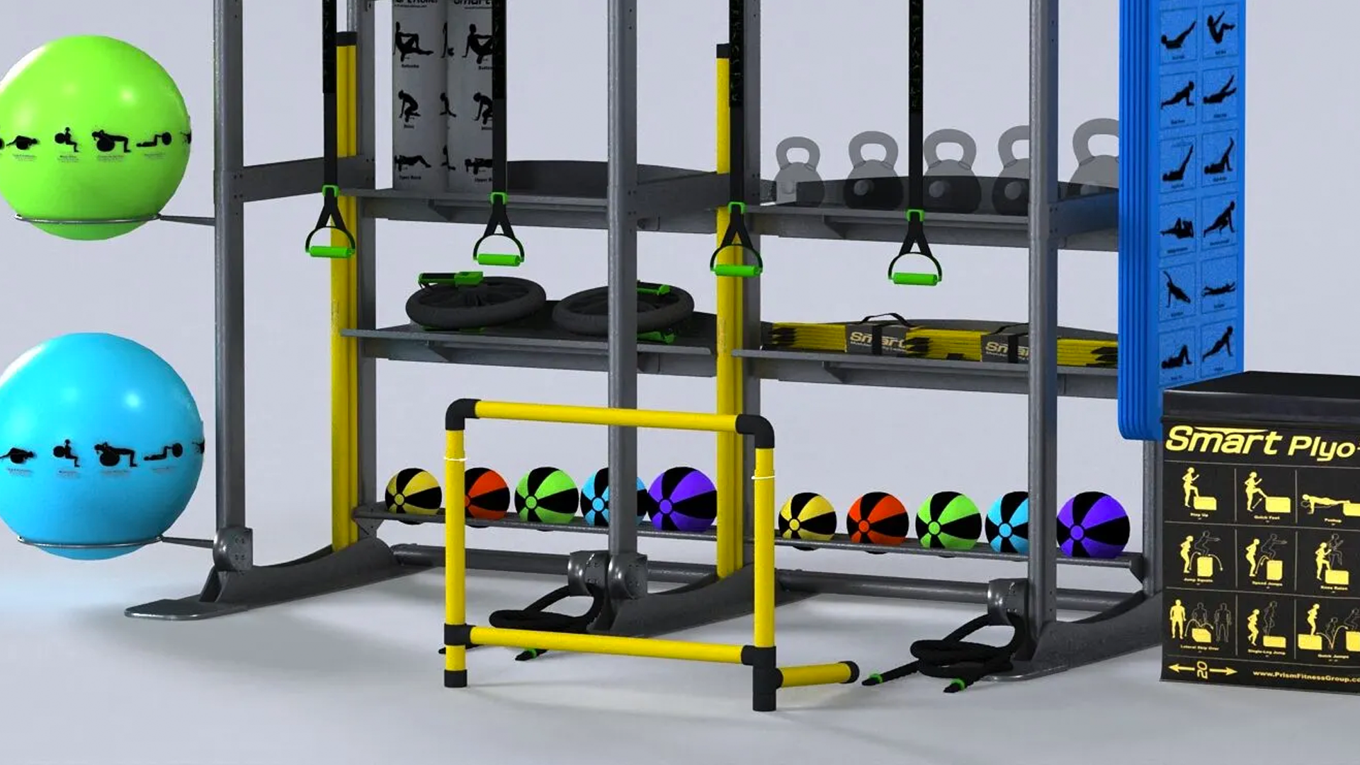 Prism Smart FTC Free Standing – 2 Bay Package