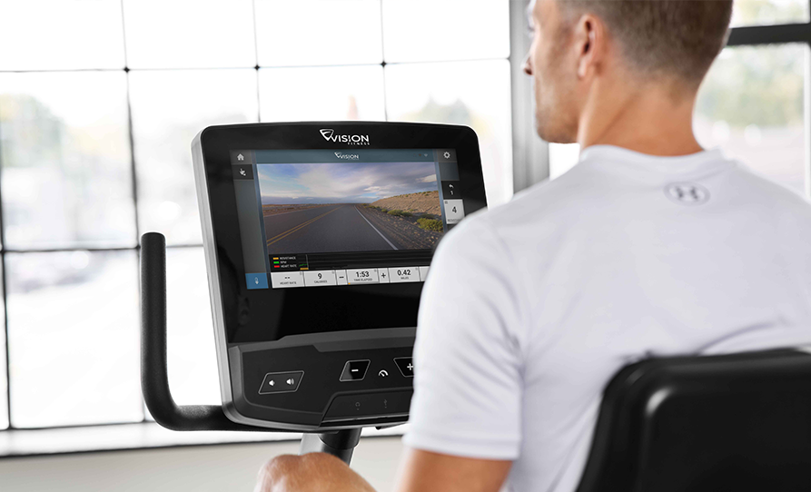 Vision R600E Recumbent Bike