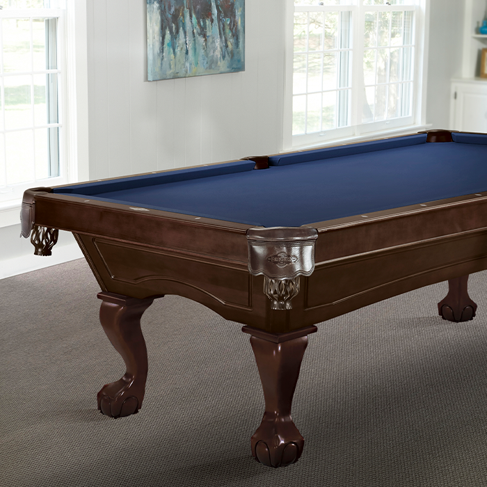 Brunswick Allenton 8' Pool Table With Ball & Claw Leg