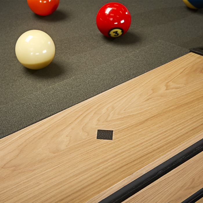 Brunswick Hickory 8' Pool Table