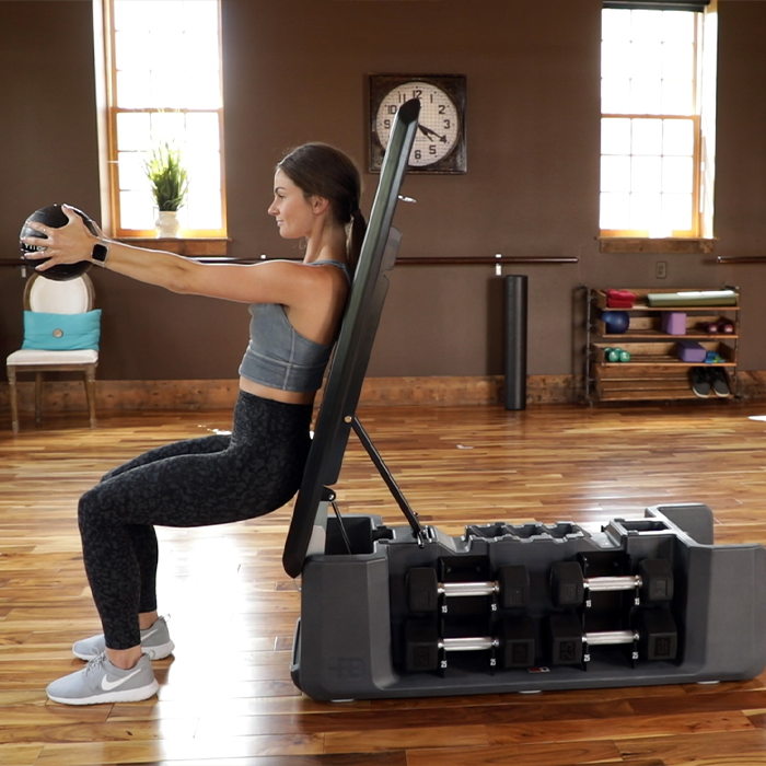 FitBench Free with Medium Weight Crate