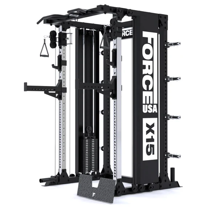 Force USA X15 Pro Multi Trainer (Stack + Free Weight) (Half Rack)