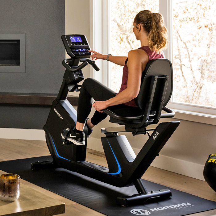 Horizon 5.0R Recumbent Bike